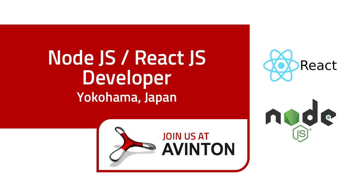 React / Node JS Developer at Avinton - Apply now!