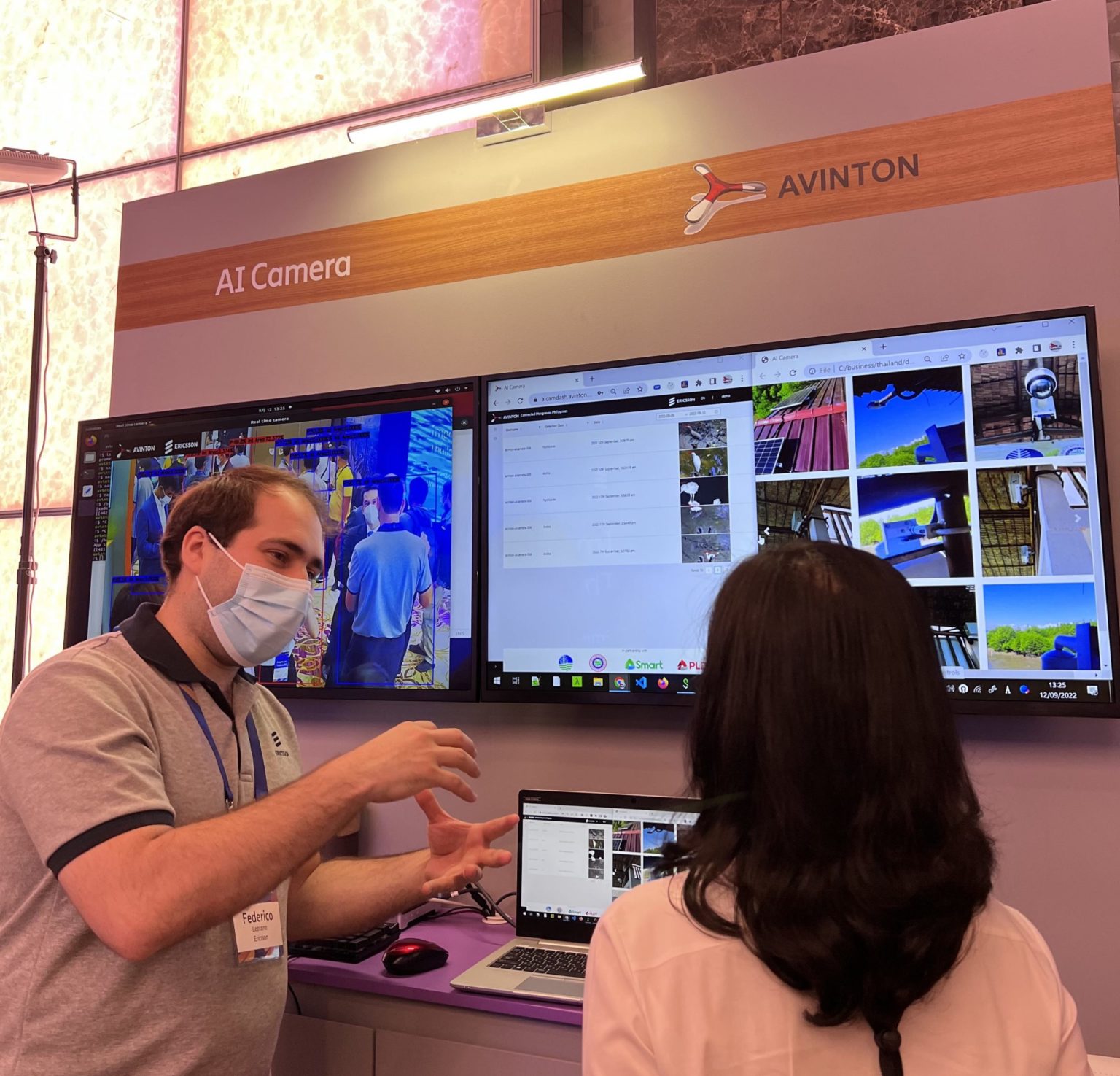Avinton Showcases AI Camera at Ericsson Event in Thailand - Avinton Japan